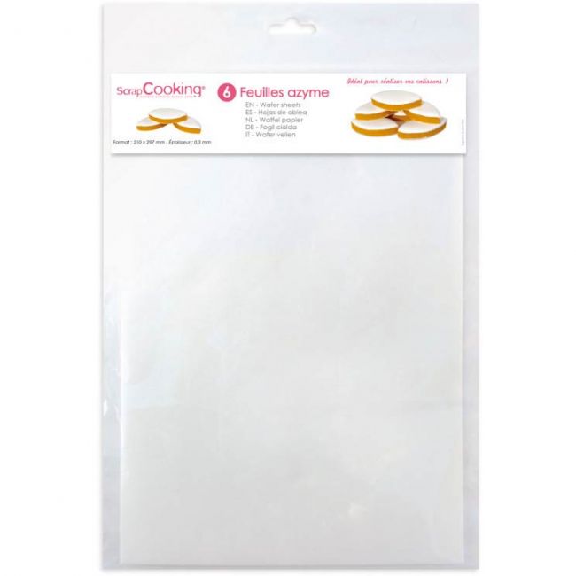 ScrapCooking Esspapier 6 Stk. | KuchenShop