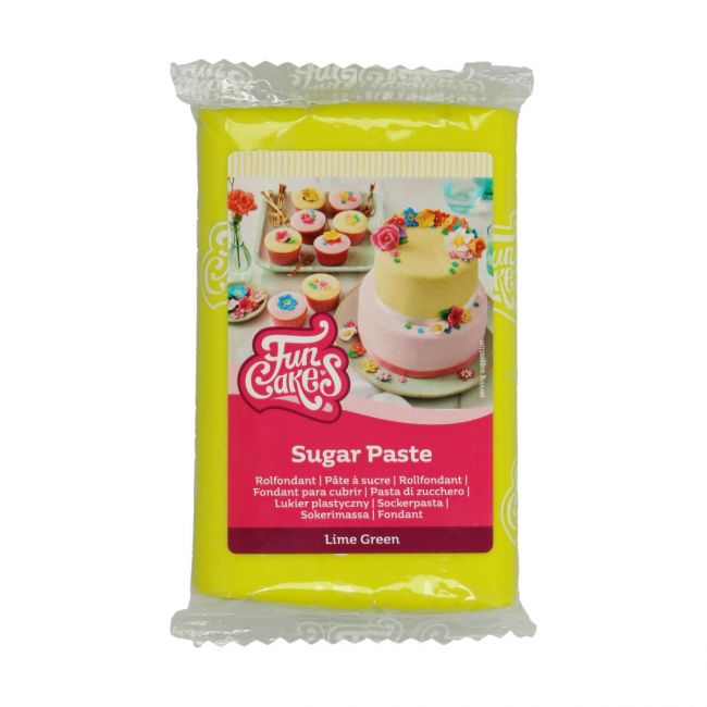 Fondant Limette Grün 250g | FunCakes | KuchenShop.com